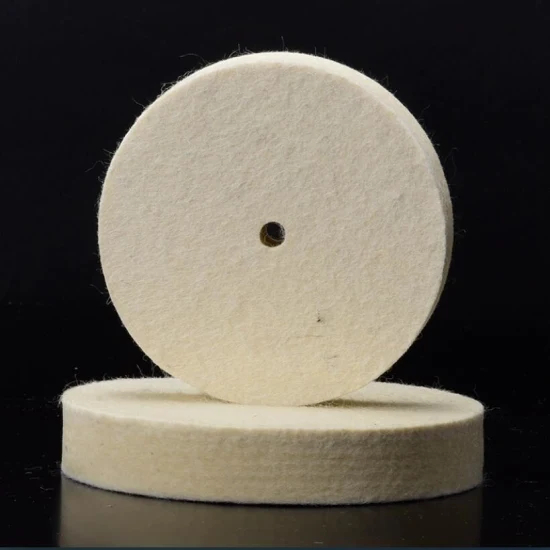 5"/6" Wool Felt Polishing Wheel for Gemstone Ceramic Jade Glass ...