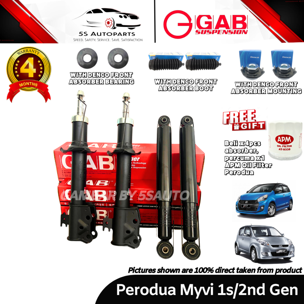 GAB Perodua Myvi 1st Gen, 2nd Gen Lagi Best Front (Depan), Rear ...