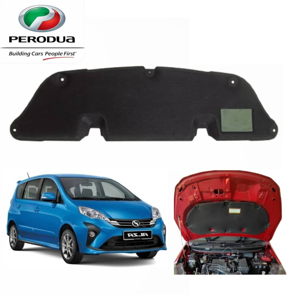 ( Original ) Perodua Alza 2009-2021 Front Bonnet Insulator / Insulator ...