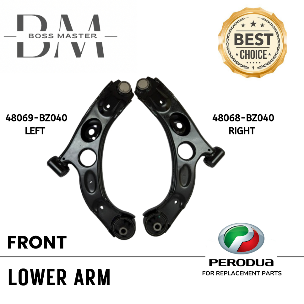 PERODUA VIVA FRONT LOWER ARM 48068-BZ040 ( RH ) / 48069-BZ040 ( LH ...