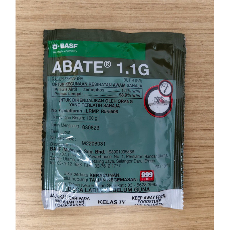 BASF Abate 1.1G Aedes Mosquito Larvae Killer | Shopee Malaysia