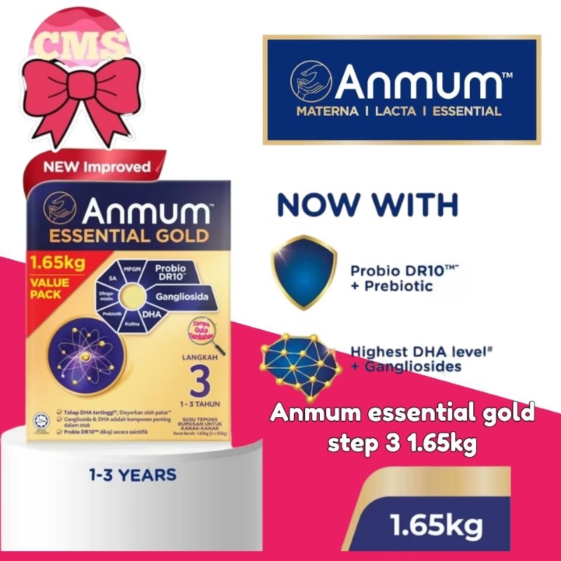 Anmum essential gold step 3 1.65kg | Shopee Malaysia