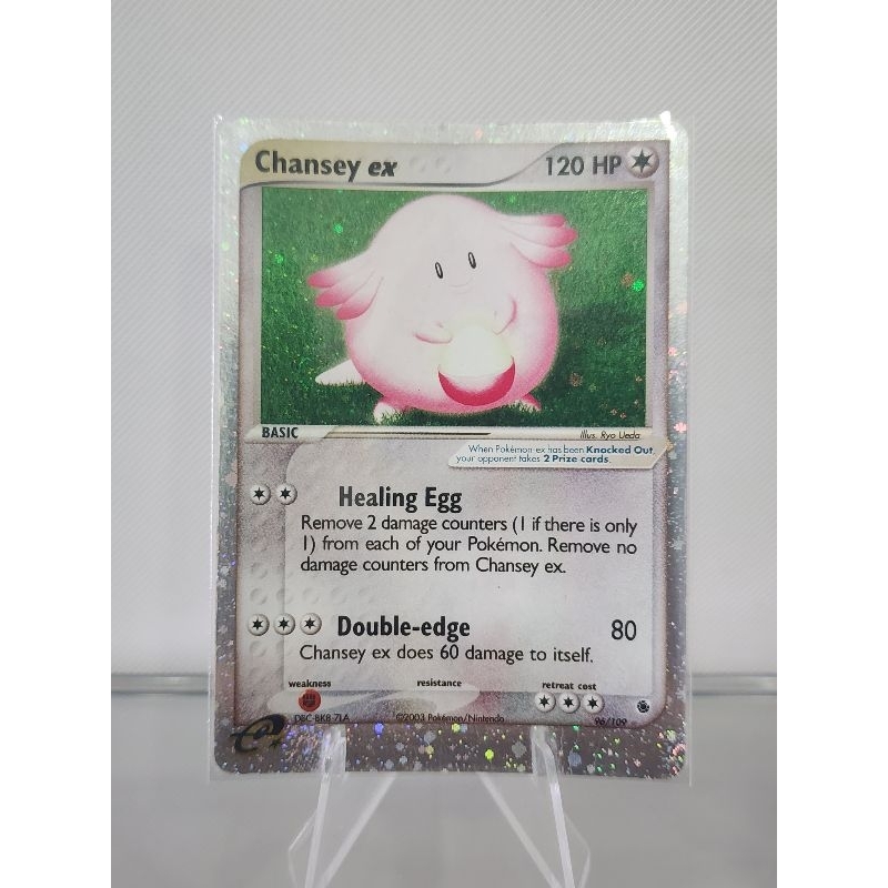 2003 Chansey Ex Card (Rare Holo) | Shopee Malaysia