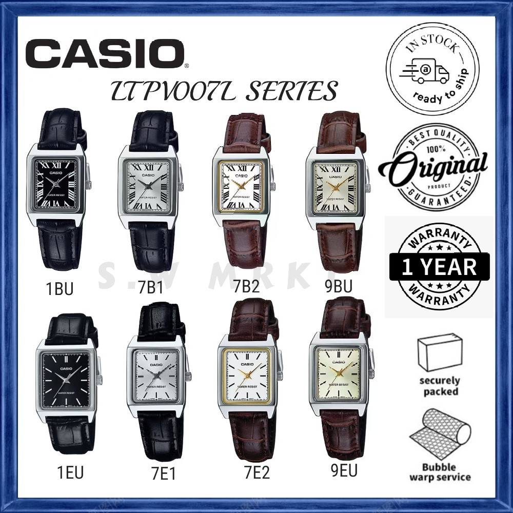 Casio LTP-V007L Series Ladies Watch | Shopee Malaysia