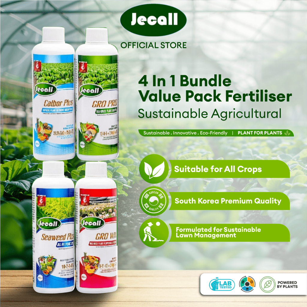 Jecall-Bio Foliar Fertilizer 250ml Value Package of 4 SKUs/ Baja Foliar ...