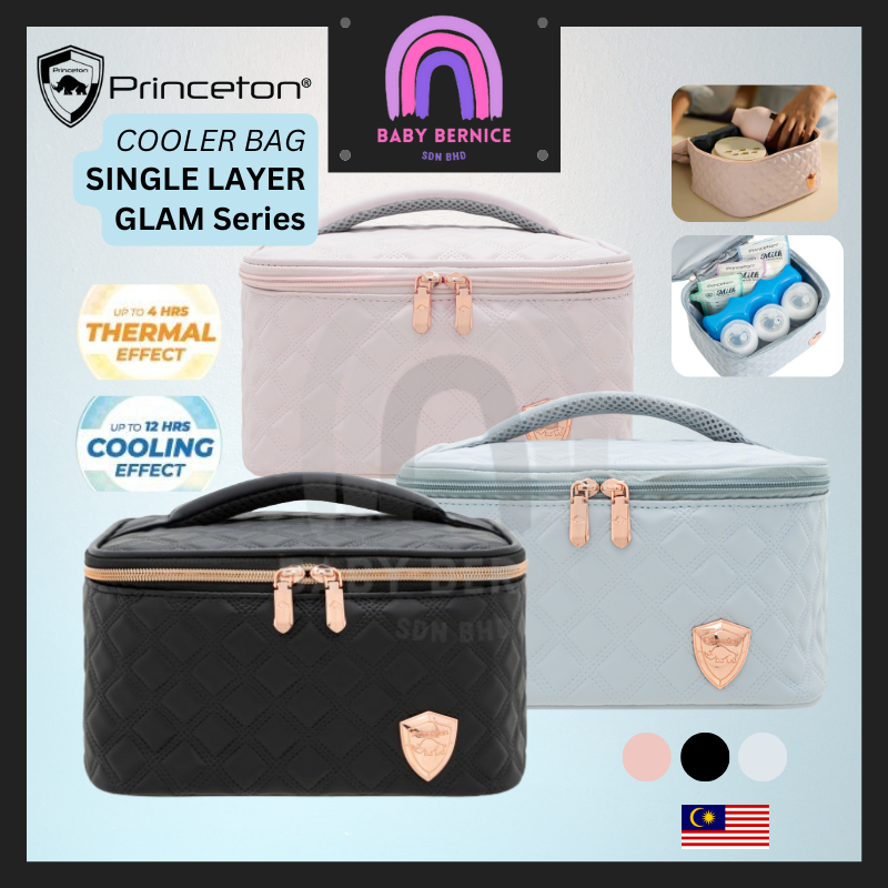 PRINCETON *GLAM SINGLE LAYER COOLER BAG* Insulated Breastmilk Backpack ...