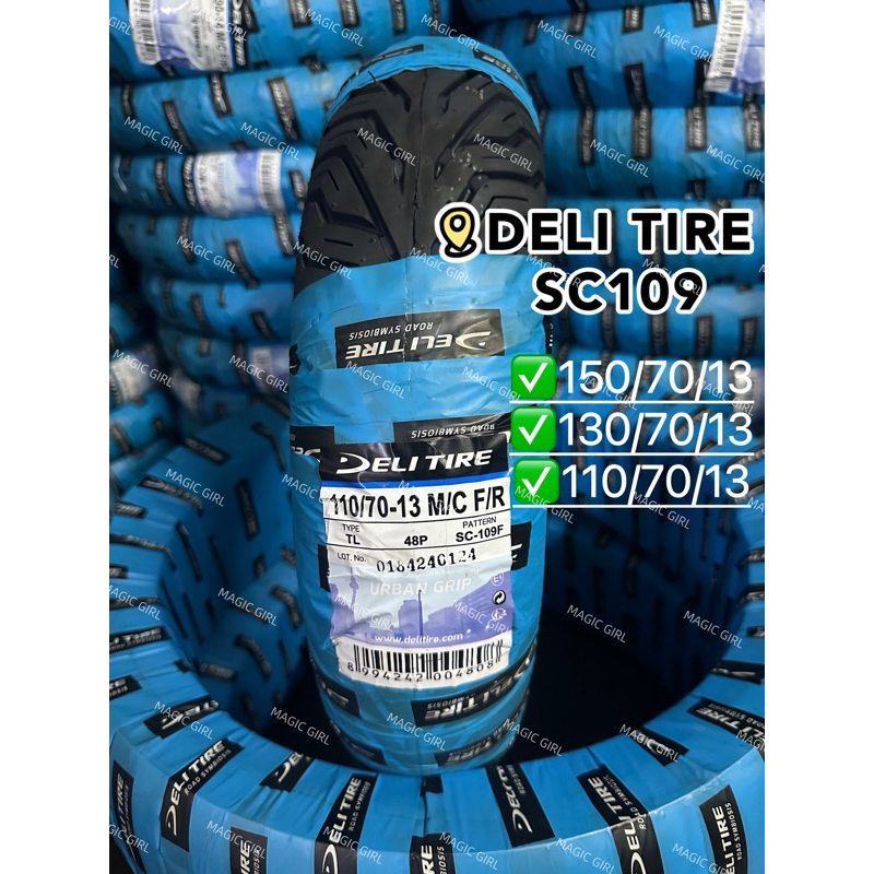 🔥DELI TYRE YEAR PRODUCT‼️SC109 13INCH TUBELES 🔥 | Shopee Malaysia