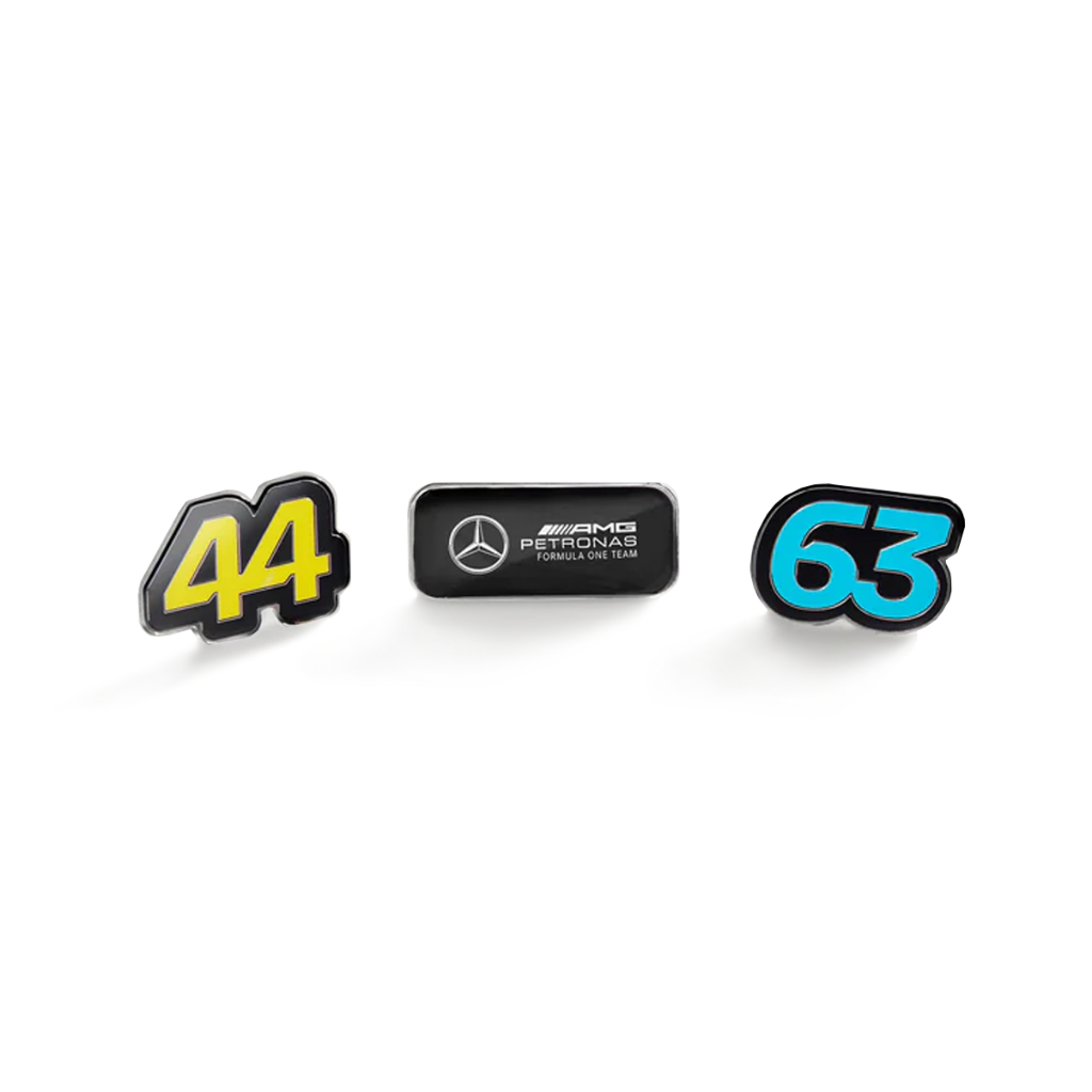 Mercedes-AMG PETRONAS 2024 Pin Badge Set - Multicolor | Shopee Malaysia
