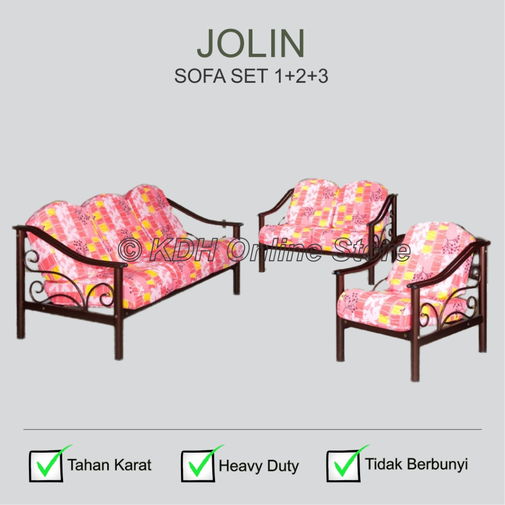 🔥Sofa 🔥 Besi Tebal 🔥Sofa Besi Sofa Style Lama Sofa Bingkai Sofa Tahan ...