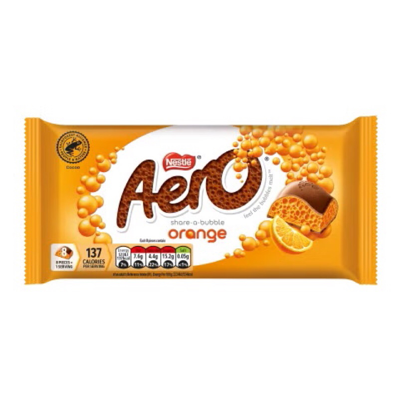 Nestle aero orange bar 90g | Shopee Malaysia