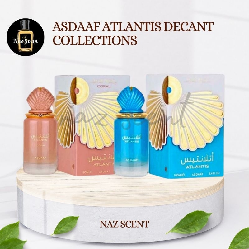 Asdaaf Atlantis Decant Collection ( Atlantis / Atlantis Coral ...