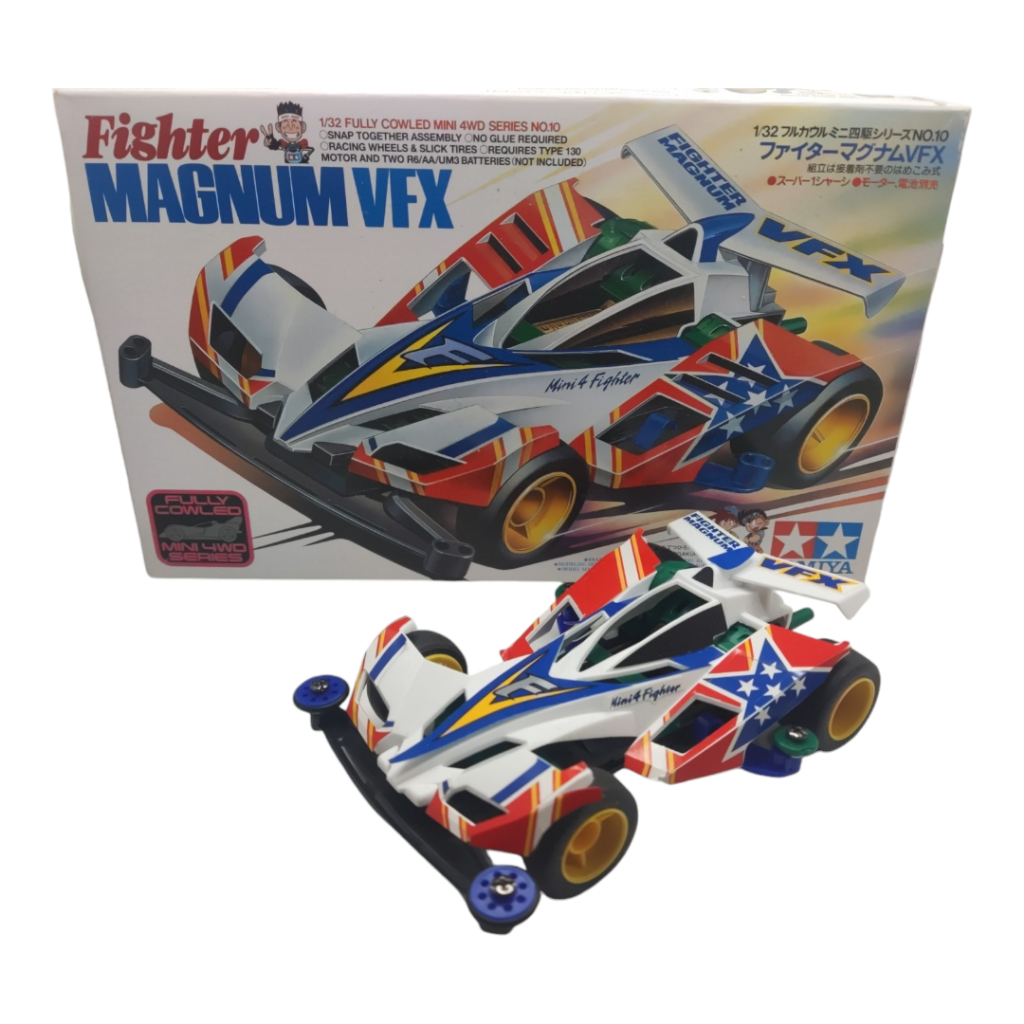 (ASSEMBLED) Tamiya 19410 Mini 4WD Fighter Magnum VFX Fully Cowled ...