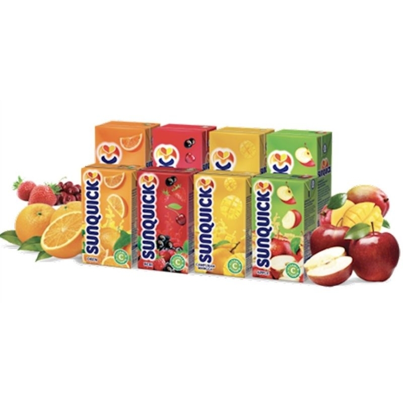 Sunquick Juice (5x125ml) Berries / Apple / Mango / Orange NATIONWIDE ...