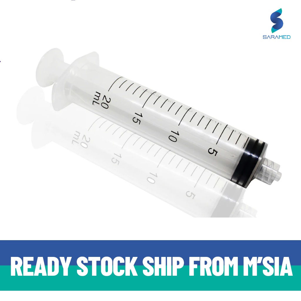 SOL-M™ 1ml Luer Lock Syringe without Needle 100pcs | Shopee Malaysia