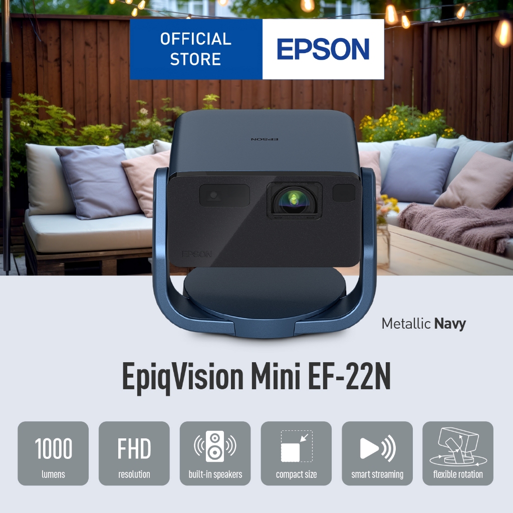 [EF-21G READY STOCK] Epson EpiqVision Mini EF-21/22 Smart Lifestyle Home Projector - FREE ...
