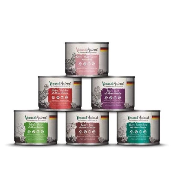 Venandi Cat Wet Completed Food 200g/400g Venandi Animal 猫咪主食罐 200g/400g ...