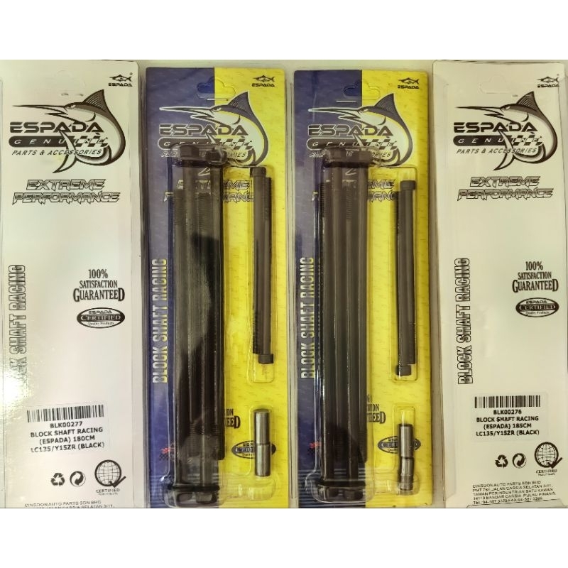 ESPADA LC135 Y15 FZ150 180MM /110MM 185MM/110MM JACK ROD BLOCK HEAD ...
