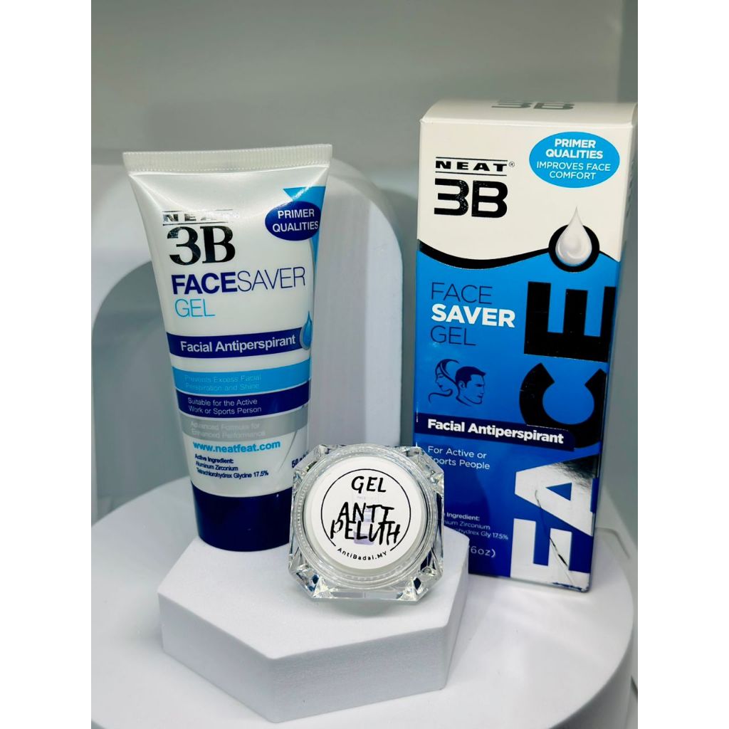 NEAT 3B FACE SAVER GEL FOR FACIAL SWEATING | Shopee Malaysia