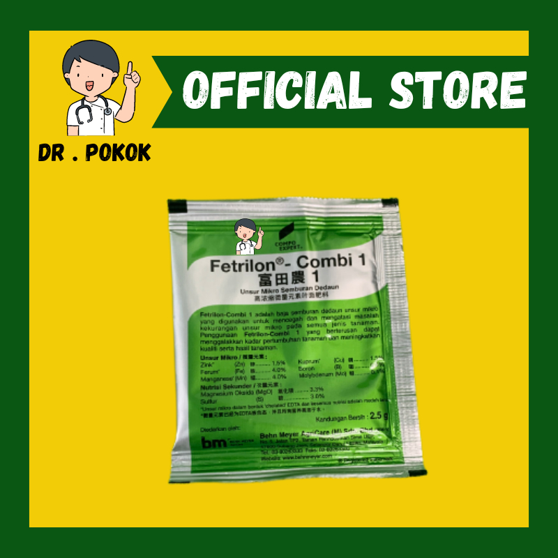 [ORIGINAL] (1Packet 2.5g)FETRILON COMBI 1 Baja Subur Tanaman Semburan ...