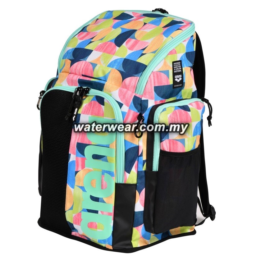 ARENA Spiky III 45L Swim Backpack Allover Print | Shopee Malaysia