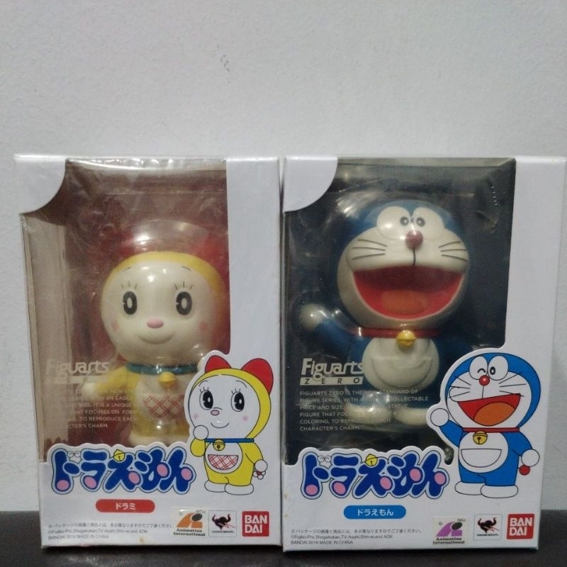 BANDAI NAMCO FIGUARTS ZERO DORAEMON & DORAMI FIGURE SET OF 2 | Shopee ...