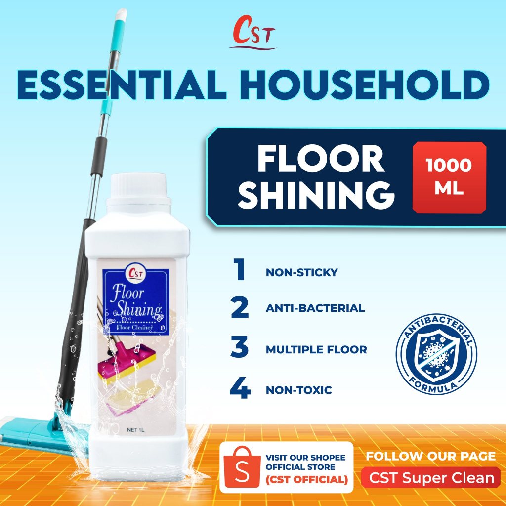 【READY STOCK】CST Floor Shining Non-Toxic & AntiBacterial Floor Cleaner ...