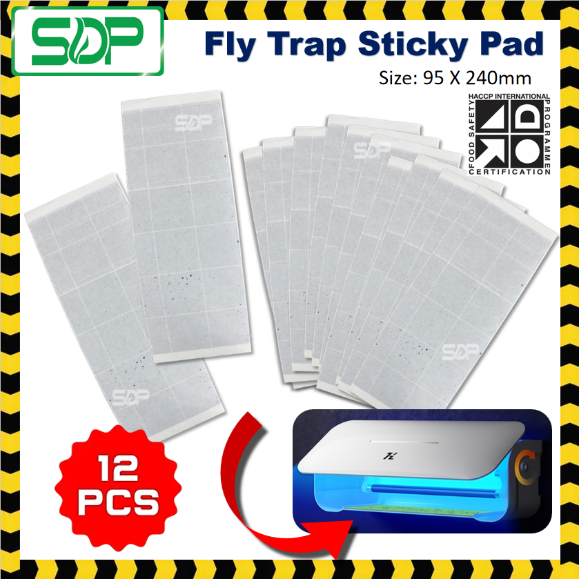 HENZEN & SDP-902 Insect Fly Trap High Quality Sticky Pad 12pcs ...