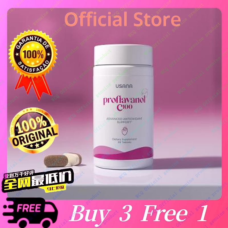 original NEW Packaging ! USANA Proflavanol C100 葡萄籽精华C100 (56 Tablets ...