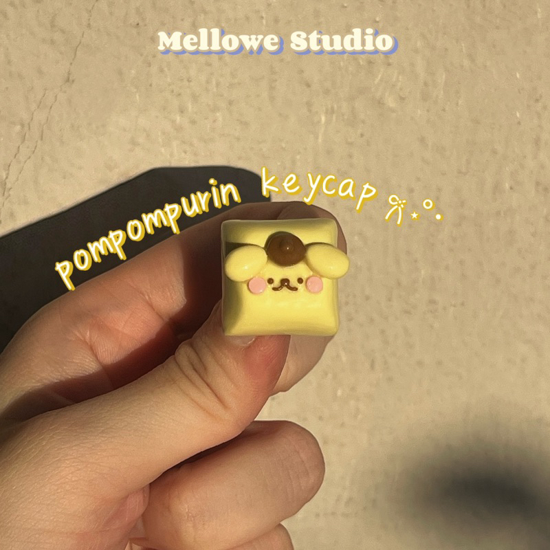 Pompompurin Keycap for mechanical keyboard | Sanrio Artisan Keycap ...