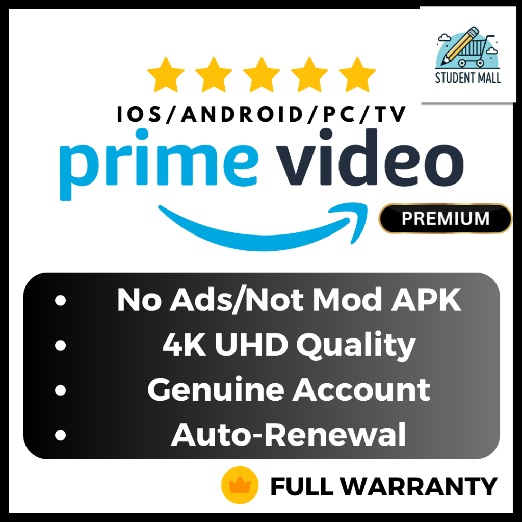 Prime Video Amazon Prime Account Premium Original Malaysia | Shopee ...