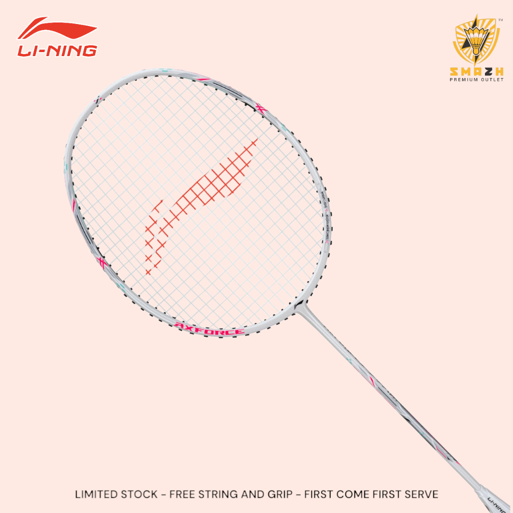 LINING AXFORCE LIGHT CANNON 4U [WHITE] (AYPT311-4) | Shopee Malaysia