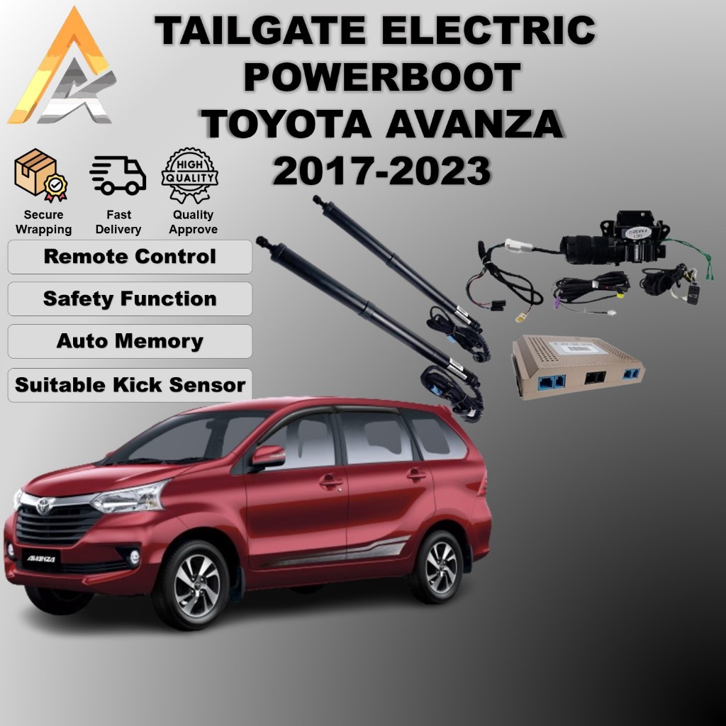 Warranty Toyota Avanza 2017 Plug & Play Electric Auto Tailgate Power ...
