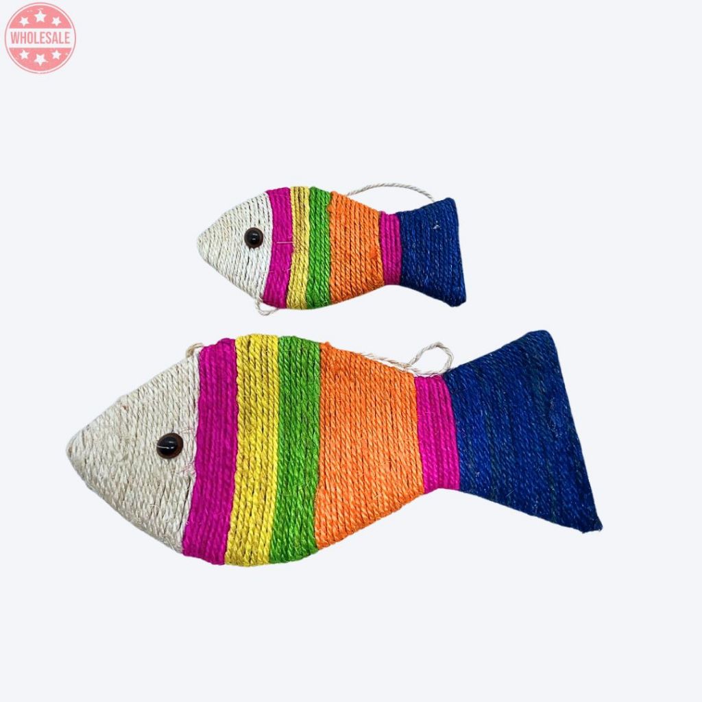 Cat Scratching (Fish Shaped) Sisal Rope Claw Board | Shopee Malaysia