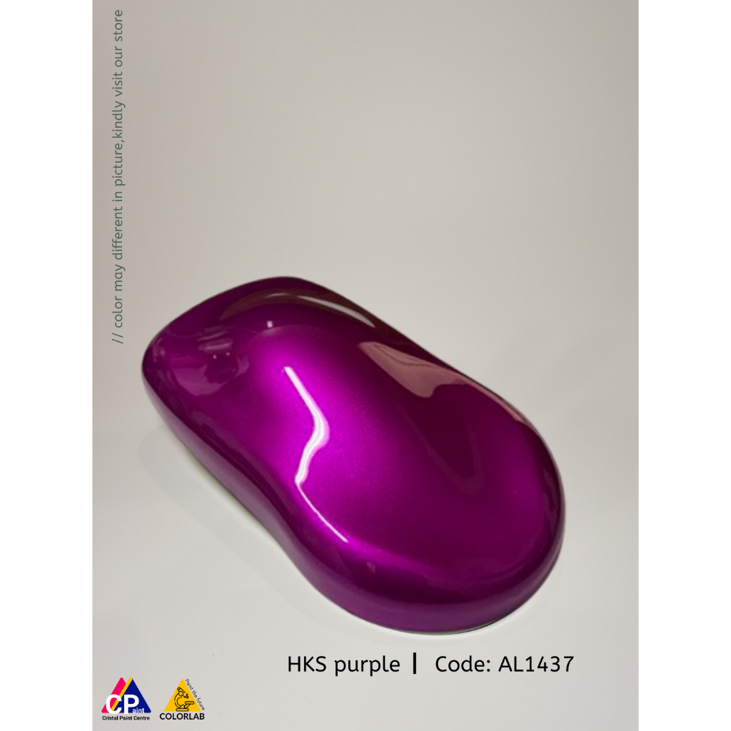 HKS purple AL1437 2K Automotive Car Paint / Motor Paint / Cat Bancuh ...