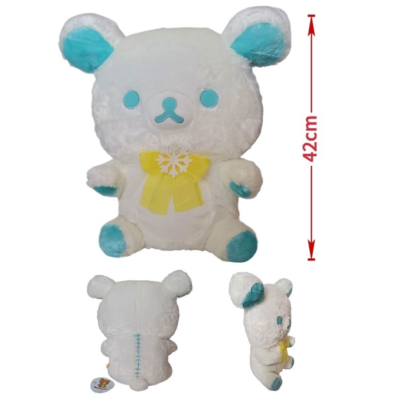 San-X Rilakkuma Snow White Winter Premium Large Plush (Authentic from ...