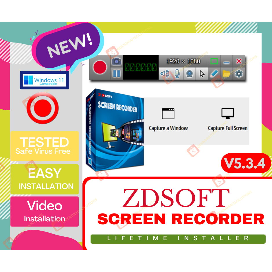 ZD Soft Screen Recorder 🔥v12 | Capture Screen Record | Easy Guide ...