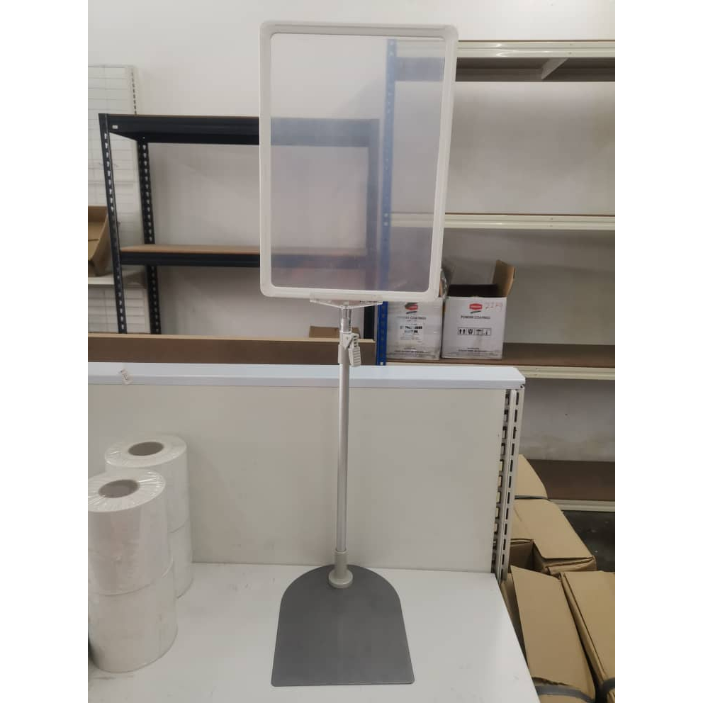 Pop Clip Metal Stand/ Snap Frame Poster Display Stand A4 Table Top ...
