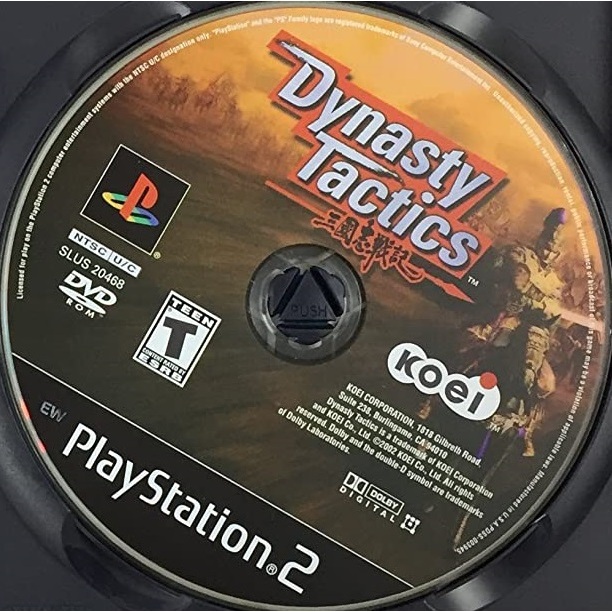 PS2 Dynasty Tactics (DVD GAME) | Shopee Malaysia