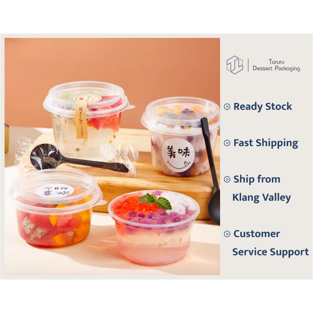 [10PCS] 450ml 550ml Tapao Dabao Plastic Box Tong Shui Kotak Miniuman ...