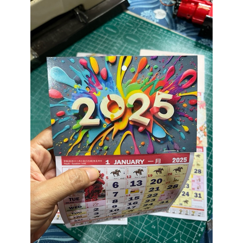 READYMADE 2025 MINI CALENDAR KUDA (10pcs) | Shopee Malaysia