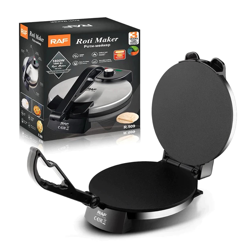 💯% Original, Raf R.509 Electric Roti Maker Chapati Maker/ Paratha Maker ...