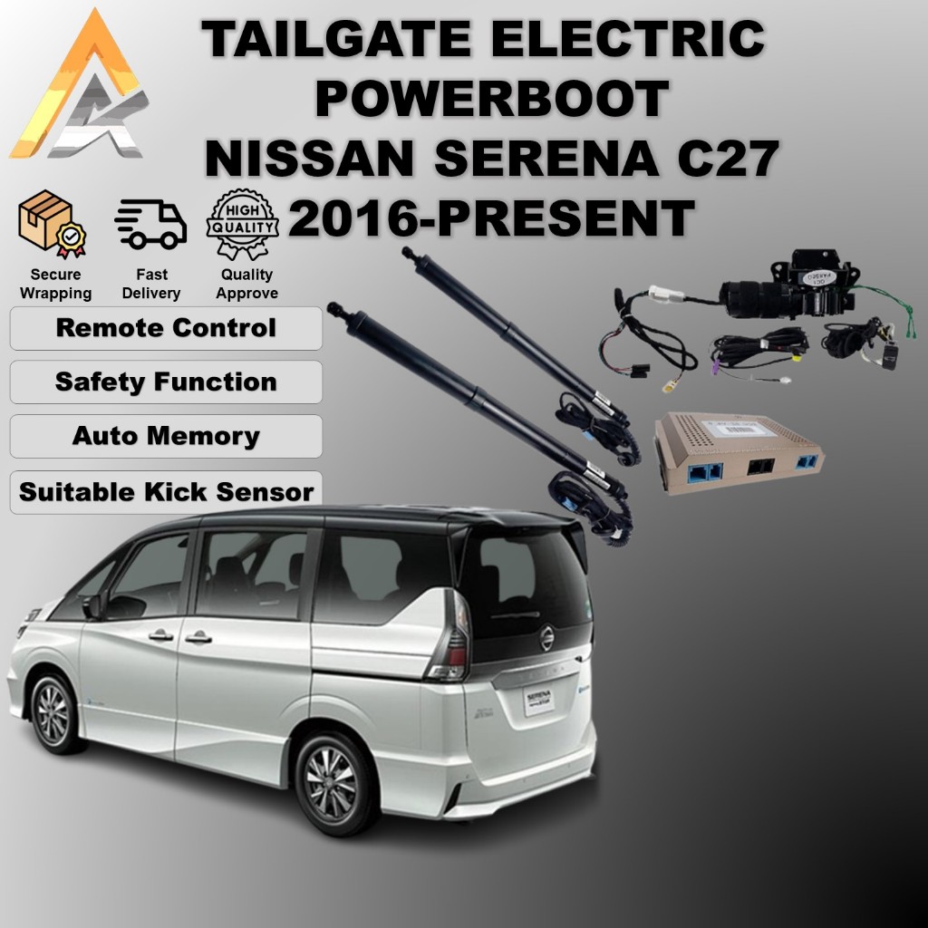 Nissan Serena C27 Plug & Play Electric Auto Tailgate Power Boot Soft ...