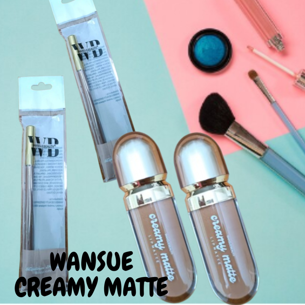 WANSUE BEAUTY EDITION COMBO WITH LIPLINER 💋💋💄💄 (6ml lipmatte+lipliner ...