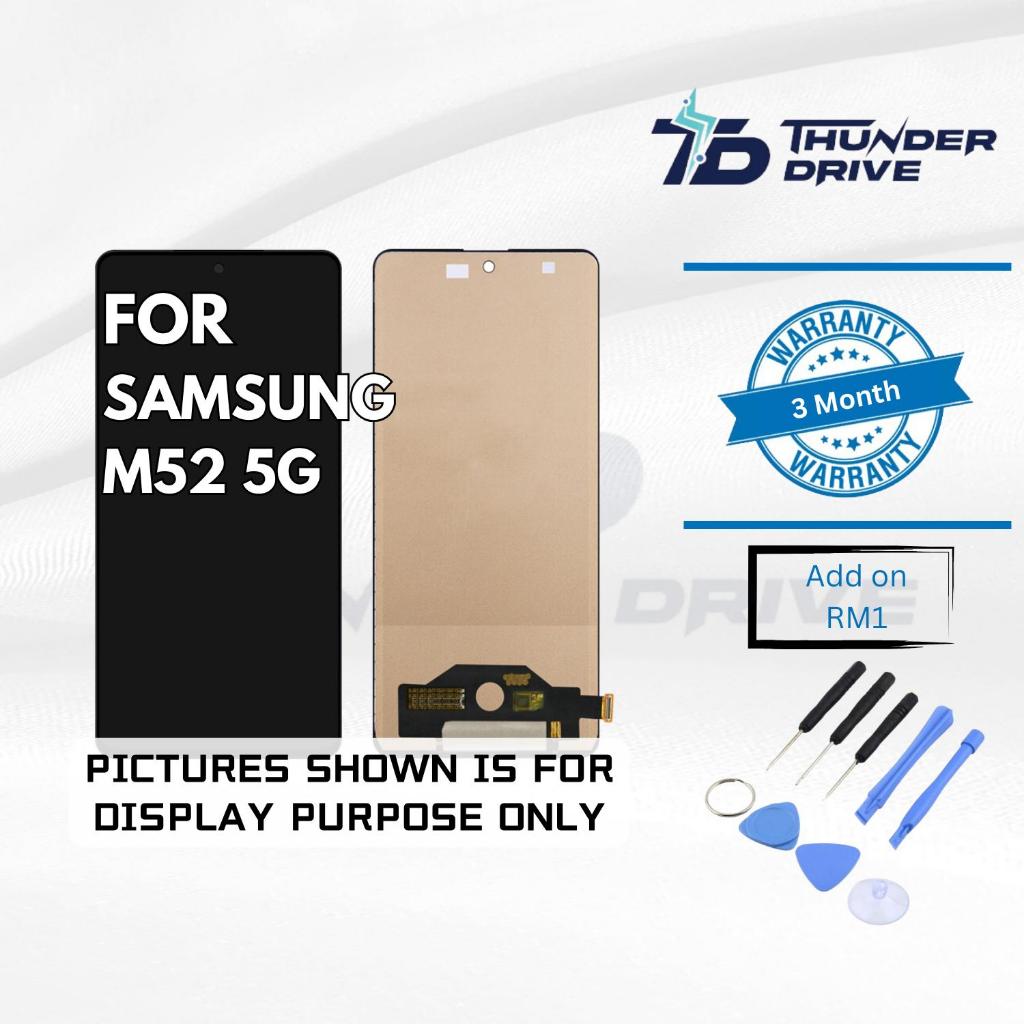 Thunder Drive Compatible For Sams M52 5G Frame Ori LCD Touch Screen ...