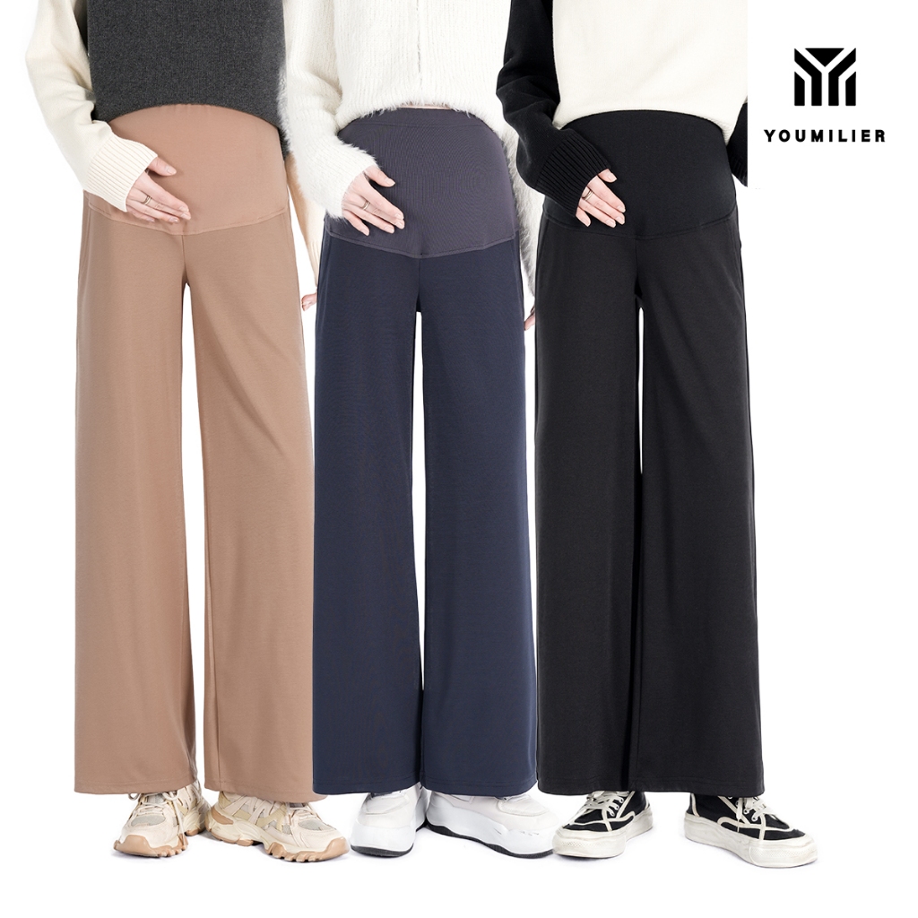 YOUMILIER Muslimah Panjand Maternity Pants Wide Leg Bottom - YM-WM-004 ...