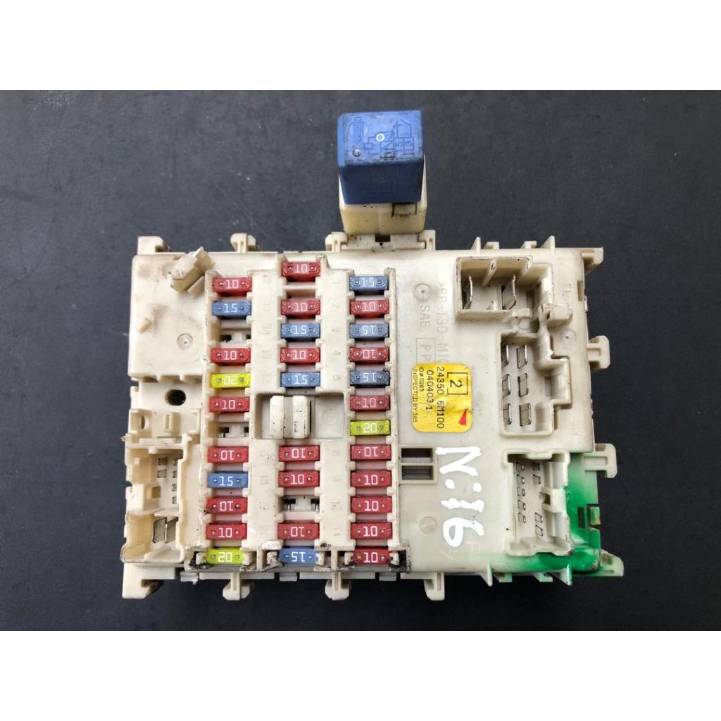 NISSAN SENTRA N16 Fuse Box 24350-6M100 Used Original | Shopee Malaysia