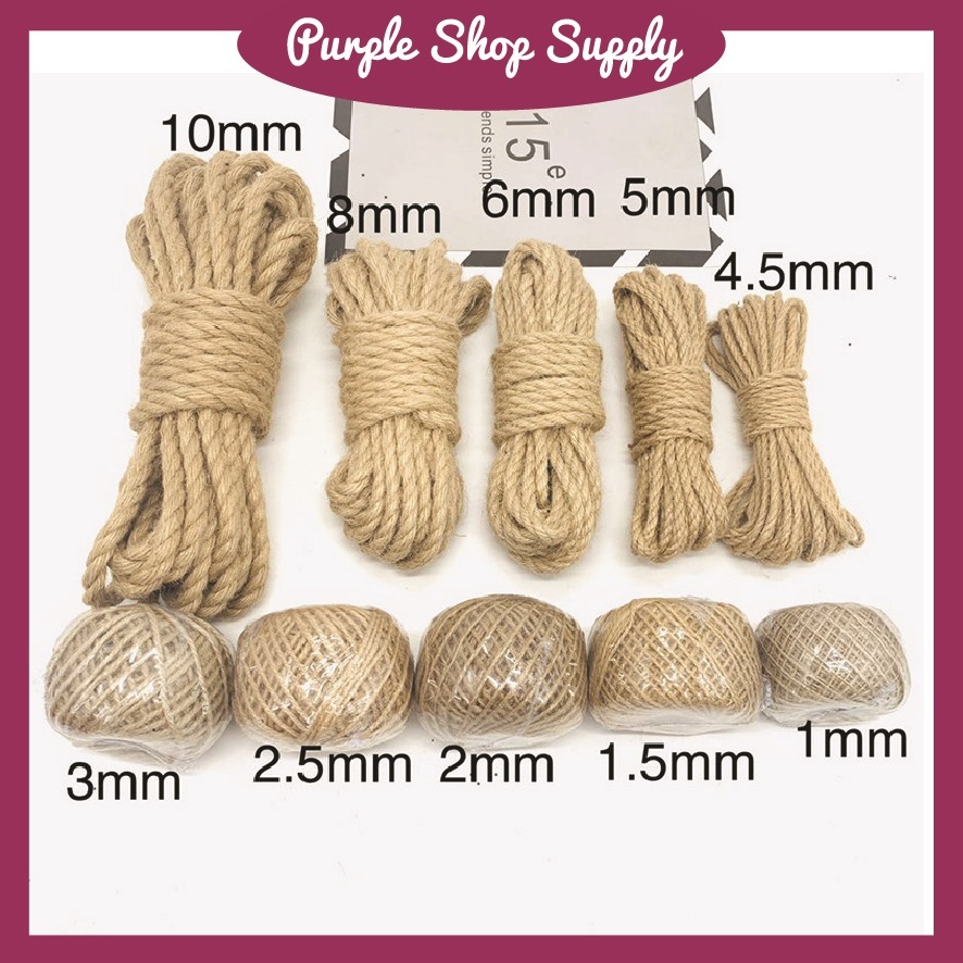 Jute String / Jute Rope / Jute Twine / Tali Guni / Tali Hiasan / Hemp ...