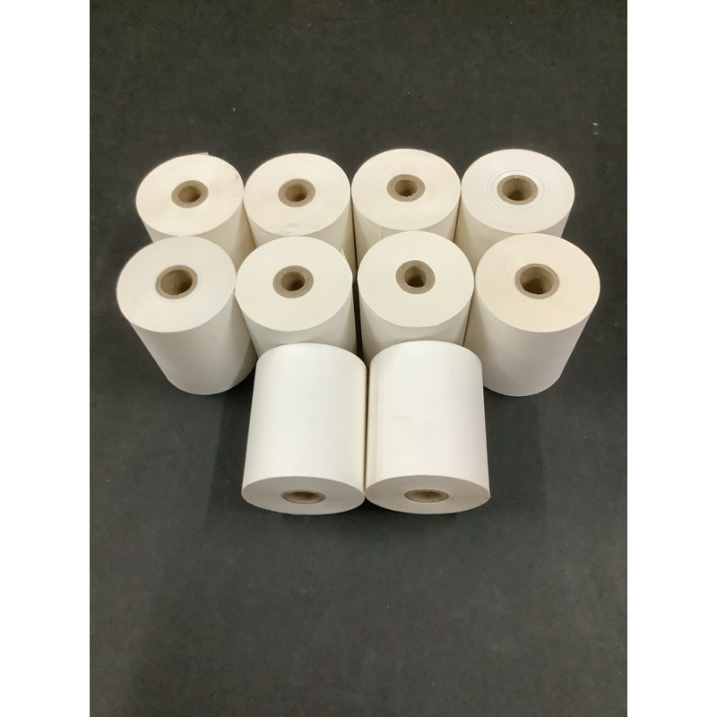 Paper roll 76mm x 65mm x 12 core - 10 roll cash register receipt ...