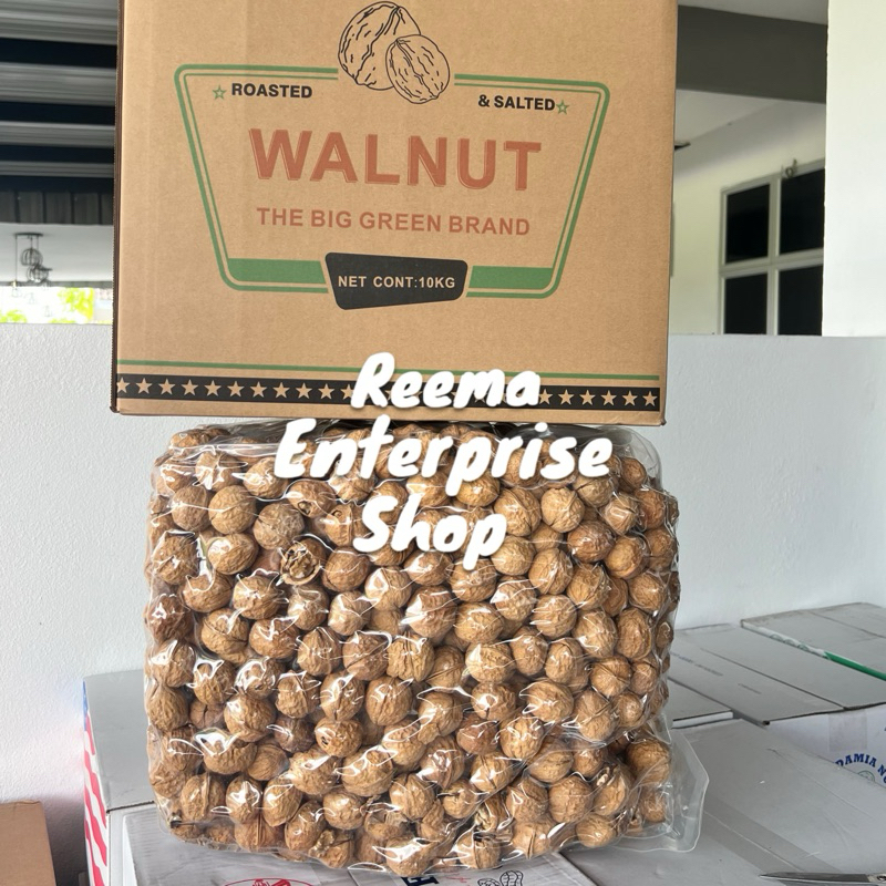 【Roasted】Walnut In Shell Ready To Eat Kacang Walnut Good Quality Nuts ...