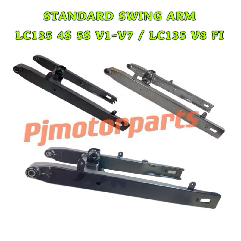 LC135 4S 5S V1-V7 / LC135 V8 Fi NEW - REAR FORK SWING ARM BATANG SWINGARM AM BLACK LC4S LC 135 4 ...